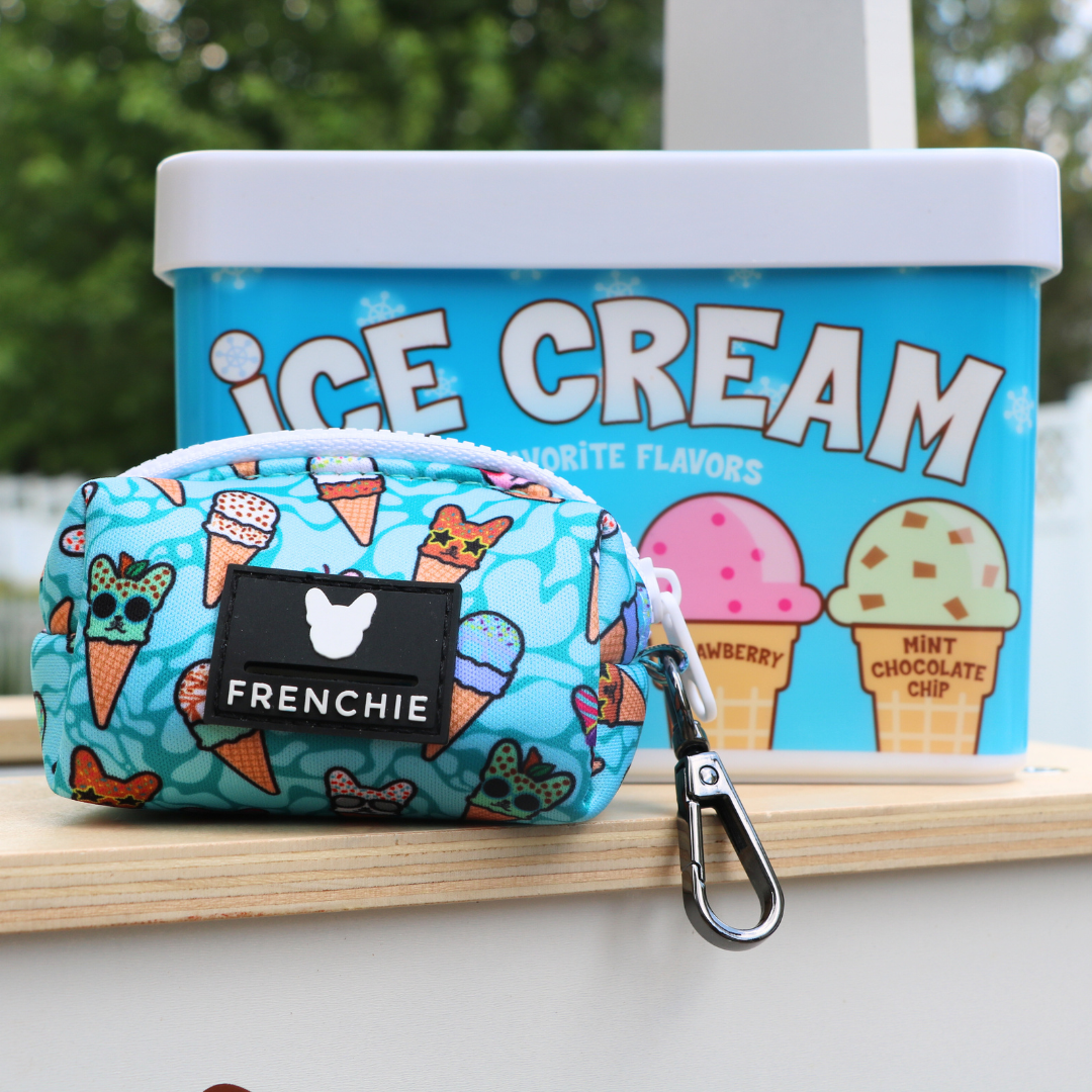Frenchie Poo Bag Holder - Frozen Frenzy – The Goodie Girl Shoppe