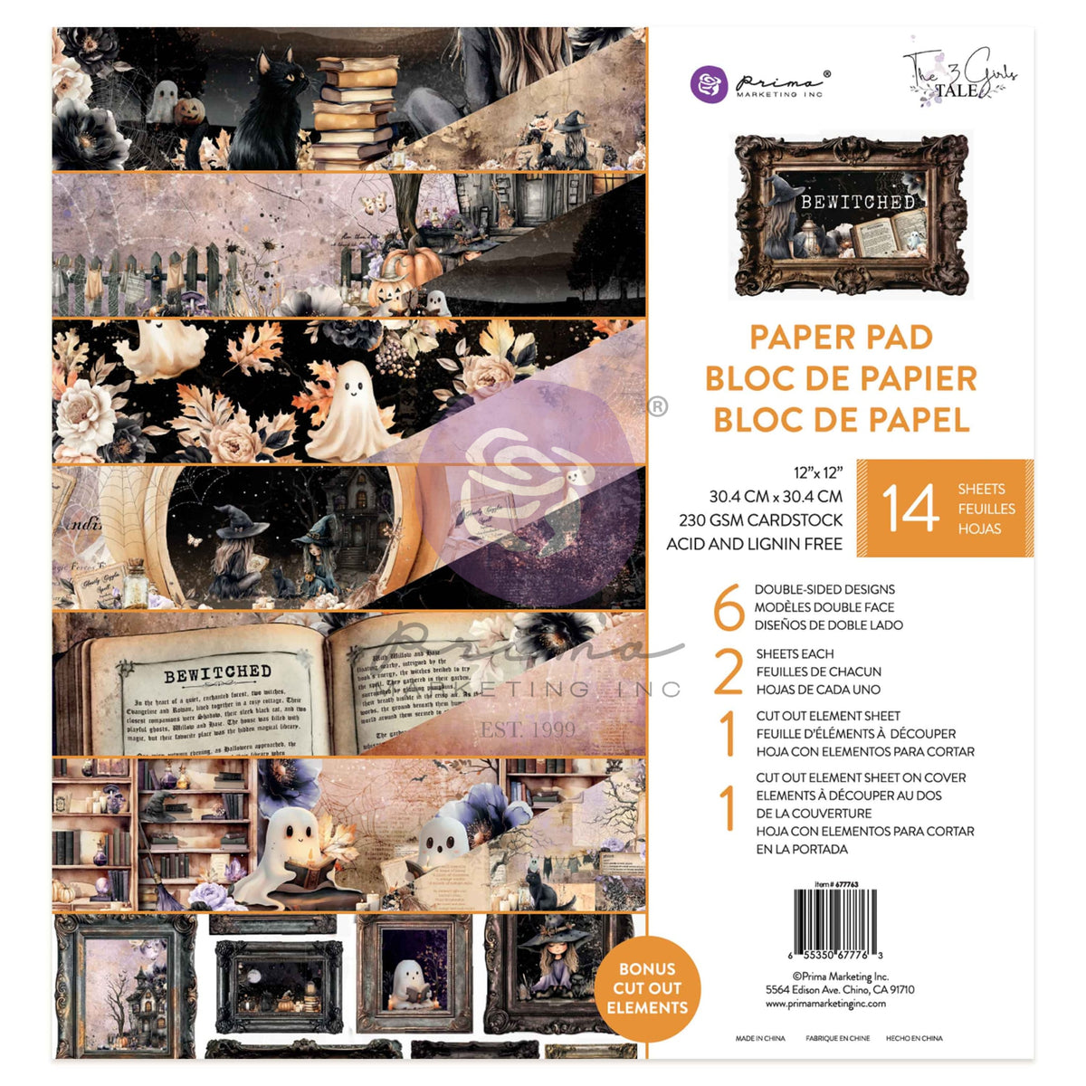 Bewitched Collection 12”x12” Paper Pad – The Goodie Girl Shoppe