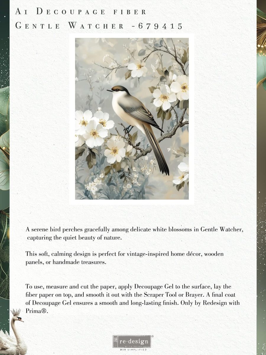 Gentle Watcher fiber paper – The Goodie Girl Shoppe