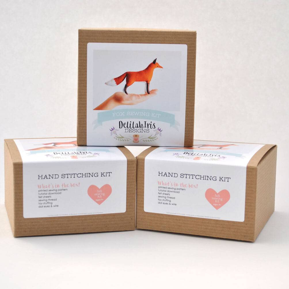 Felt Fox Craft Kit – The Goodie Girl Shoppe